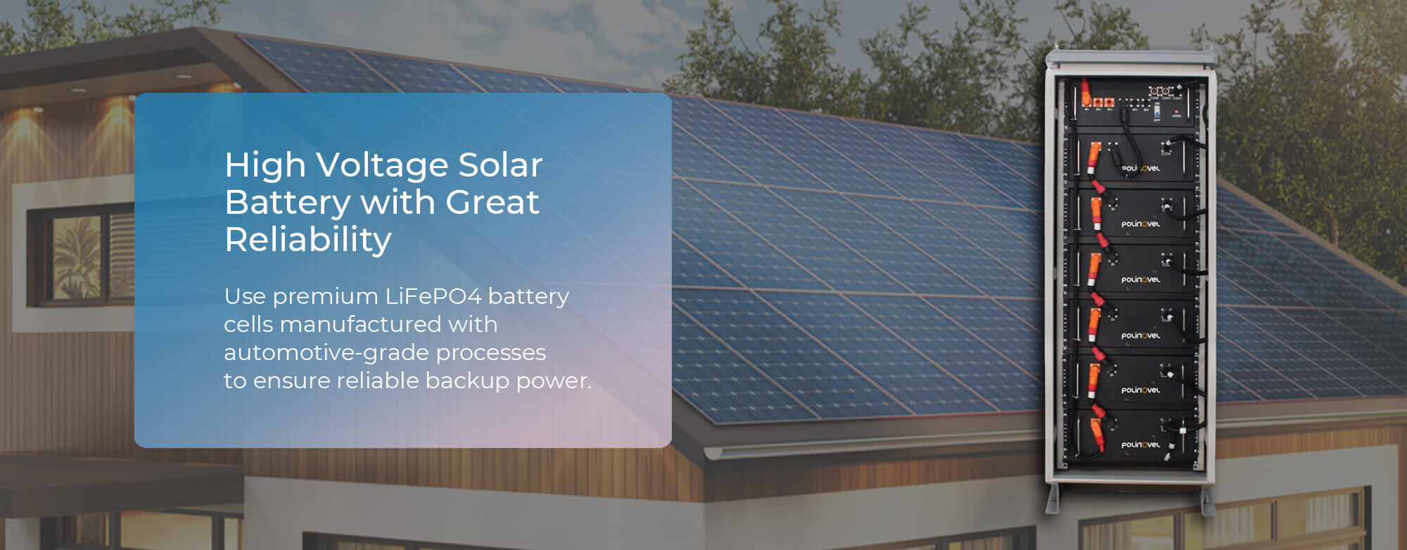 High Voltage LiFePO4 Energy Storage Battery HV Series - Buy High ...